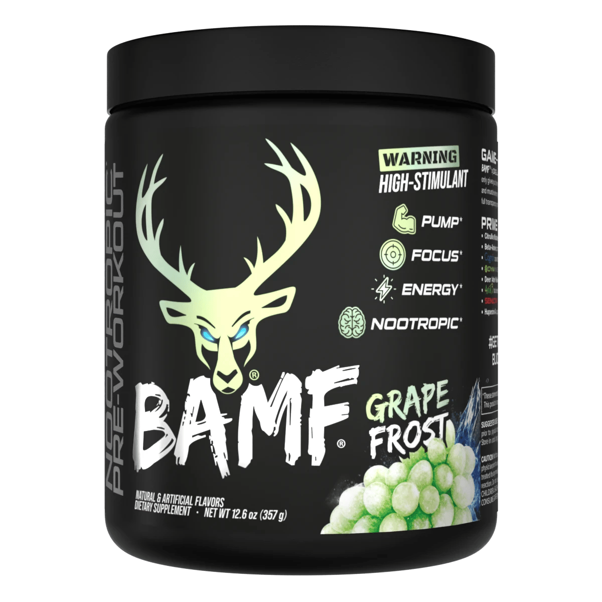 LAST CHANCE FLAVORS - BAMF High Stimulant Nootropic Pre-Workout - Bucked Up